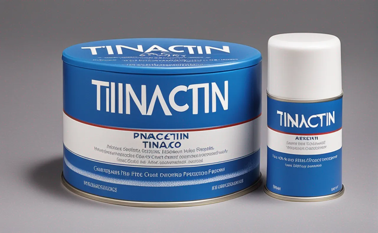 Tinactin Aerosol Powder, also known as Tolnaftate (Topical Route)