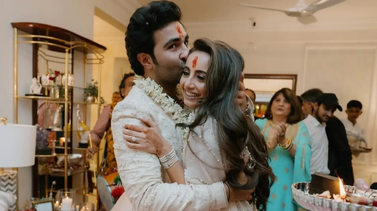 Tara Sutaria's Ex-BF Aadar Jain's roka with Alekha Advani; See pics