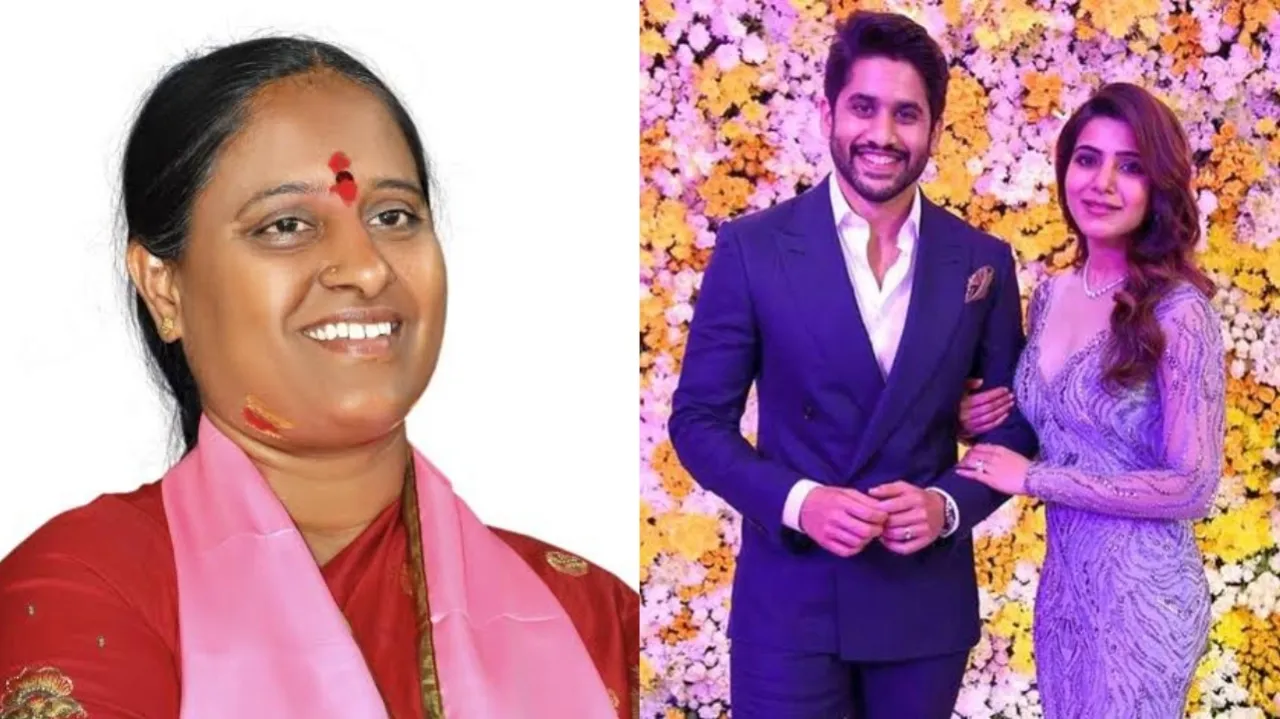Congress leader Konda Surekha Retracts her controversial statement on Samantha-Naga Chaitanya's ...