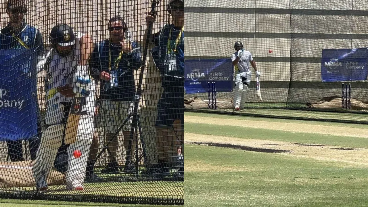 Skipper Rohit faces 'Pink Ball' in nets, to play Canberra warm-up game
