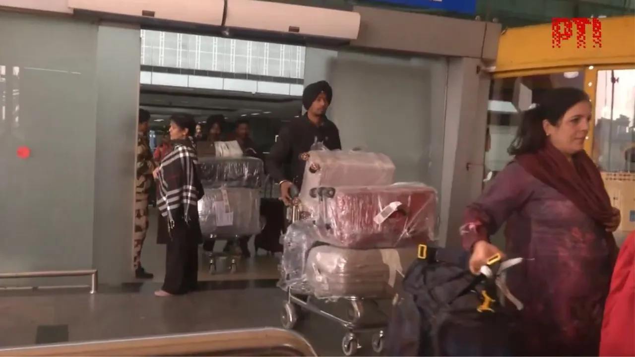 205 deported Indians land at Punjab's Amritsar airport