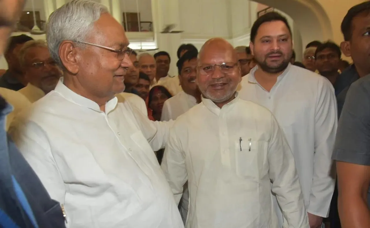 JD(U) MLA Ratnesh Sada takes oath as minister in Nitish Kumar's cabinet