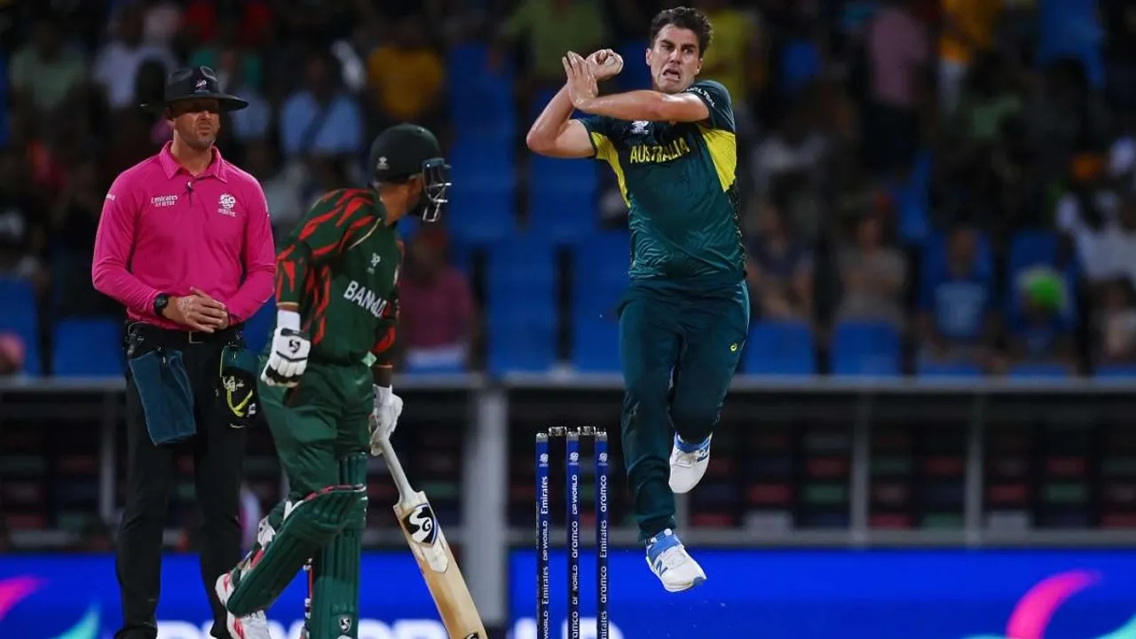 Pat Cummins takes hat-trick at T20 World Cup after 17 years