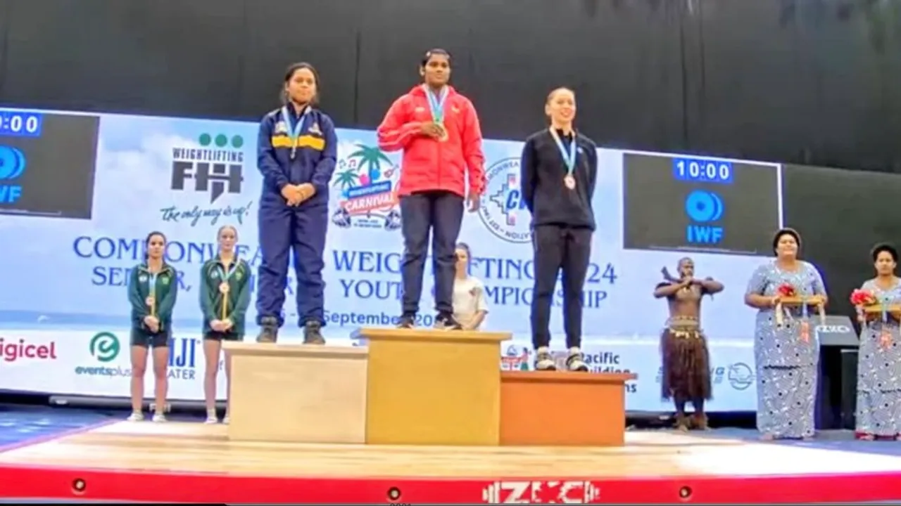 India's young weightlifters win 11 gold medals at Commonwealth Championship