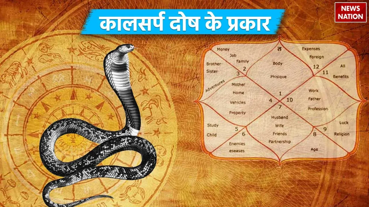 Types Of Kaal Sarp Dosh: काल सर्प दोष क्या है? यहां जानें इसके प्रभाव ...