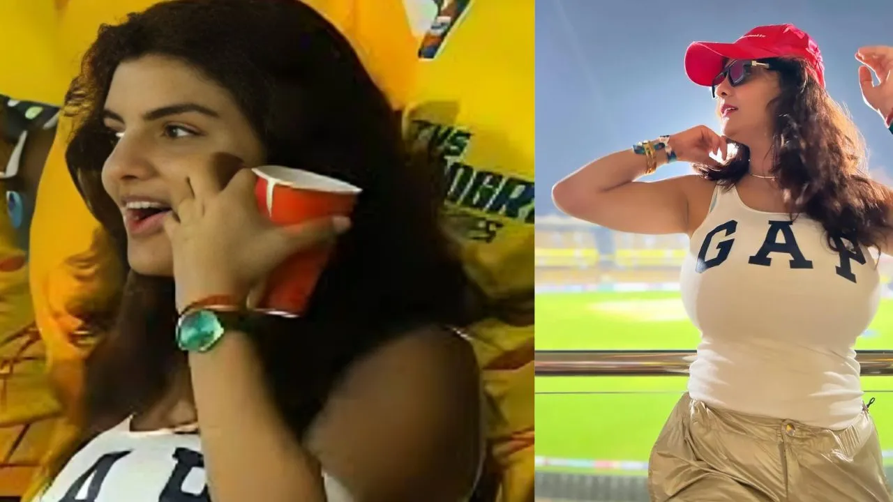 सोशल मीडिया पर छाया CSK गर्ल का फीवर, खूबसूरती देख कैमरामैन हुए हैरान