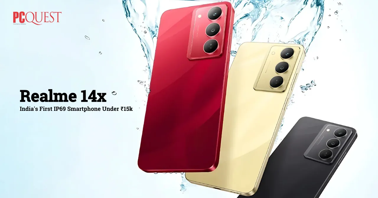 Realme 14x India's First IP69 Smartphone Under ₹15,000: Built to Last