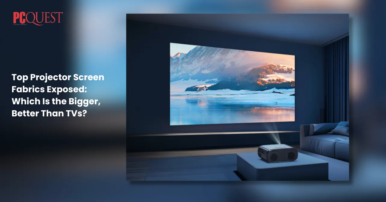 Top Projector Screen Fabrics Exposed: Which Is the Bigger Than TVs?