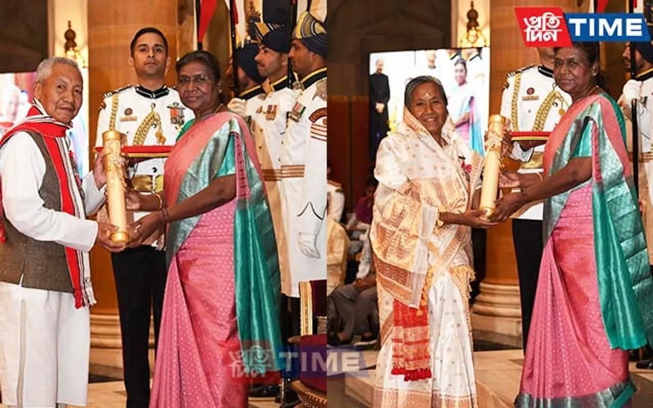 Two Persons from Assam Receive Padma Shri Award