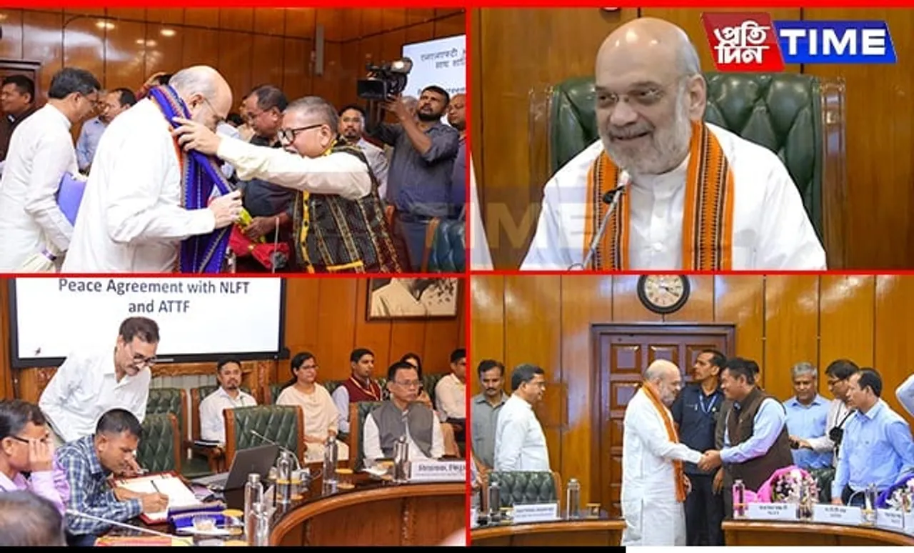 ATTF, NLFT Rebel Groups Surrender After 35 Years; Tripura Signs ...