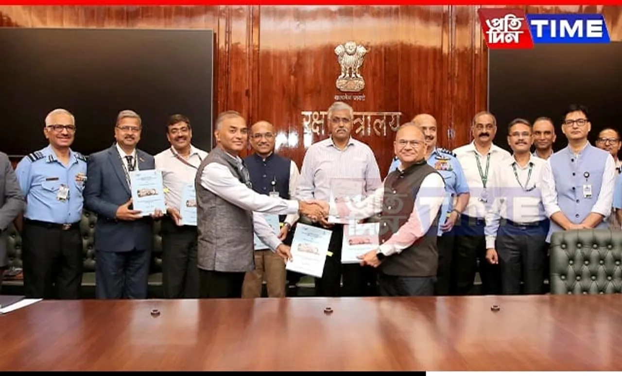 Defence Ministry, HAL Sign Rs 26,000 Cr Pact For 240 Aero Engines