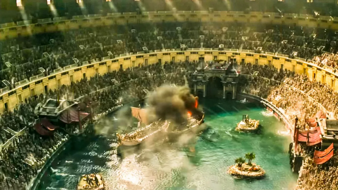 Gladiator II Brings Rome's Epic Naval Battles In Colosseum To Life
