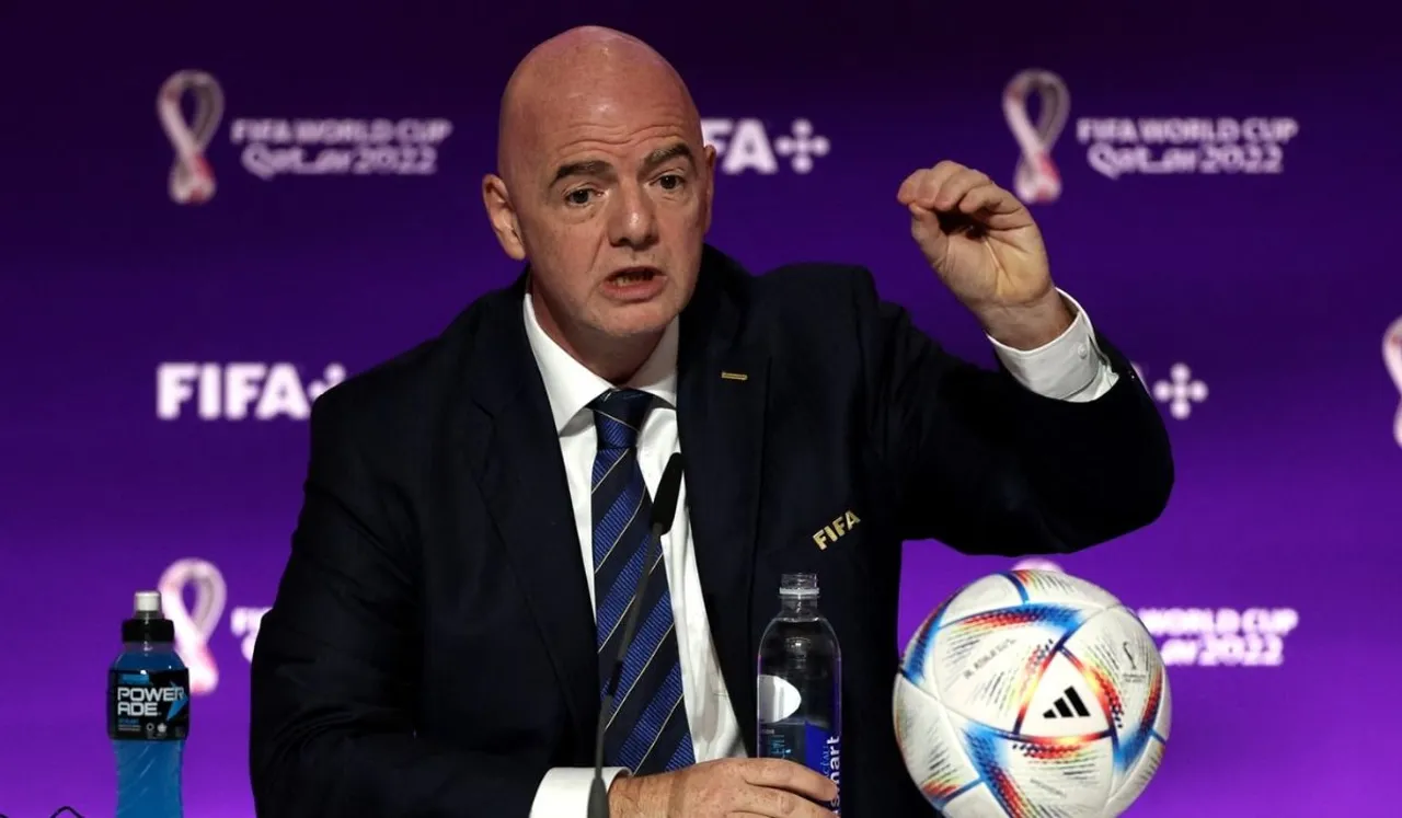 FIFA President Gives Bizarre Speech At Qatar World Cup Press Conference
