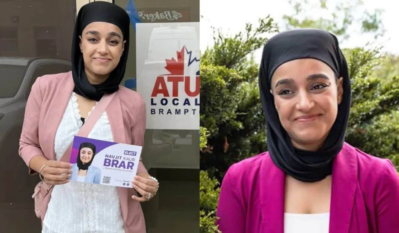 Indian-Origin Woman Navjit Kaur Brar Elected As Canadian City Brampton's Councillor
