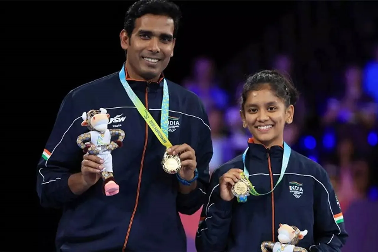 Who Is Sreeja Akula? Indian Paddler Wins Gold In Table Tennis Mixed Doubles At CWG 2022