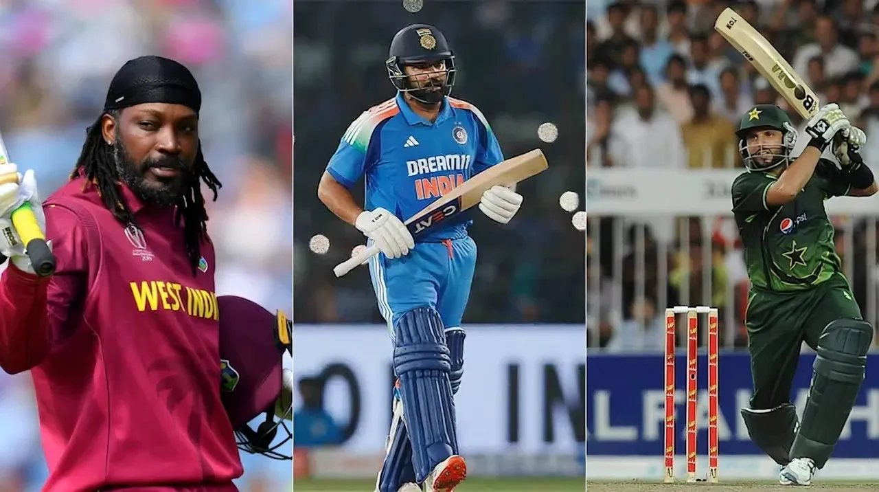 Stats: Top 5 batters with most sixes in ODI cricket