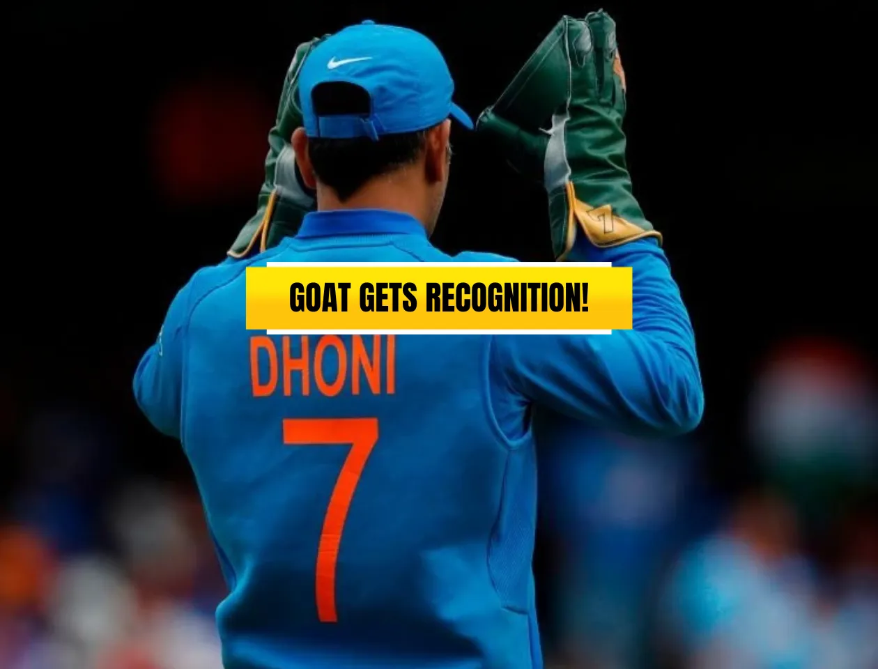 Indian Cricket Board officially retires MS Dhoni's iconic number 7 ...