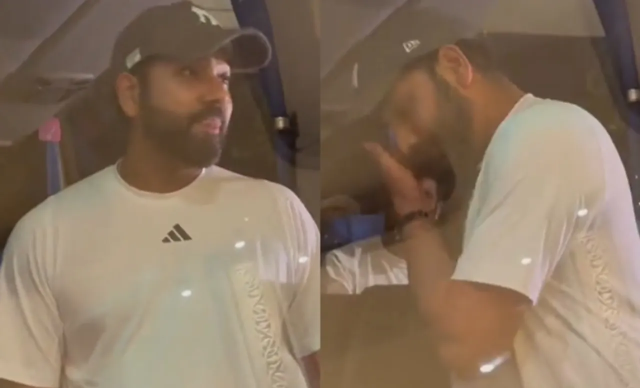 ‘Koi Badam khilao isko’ - Fans react as Rohit Sharma forgets his ...