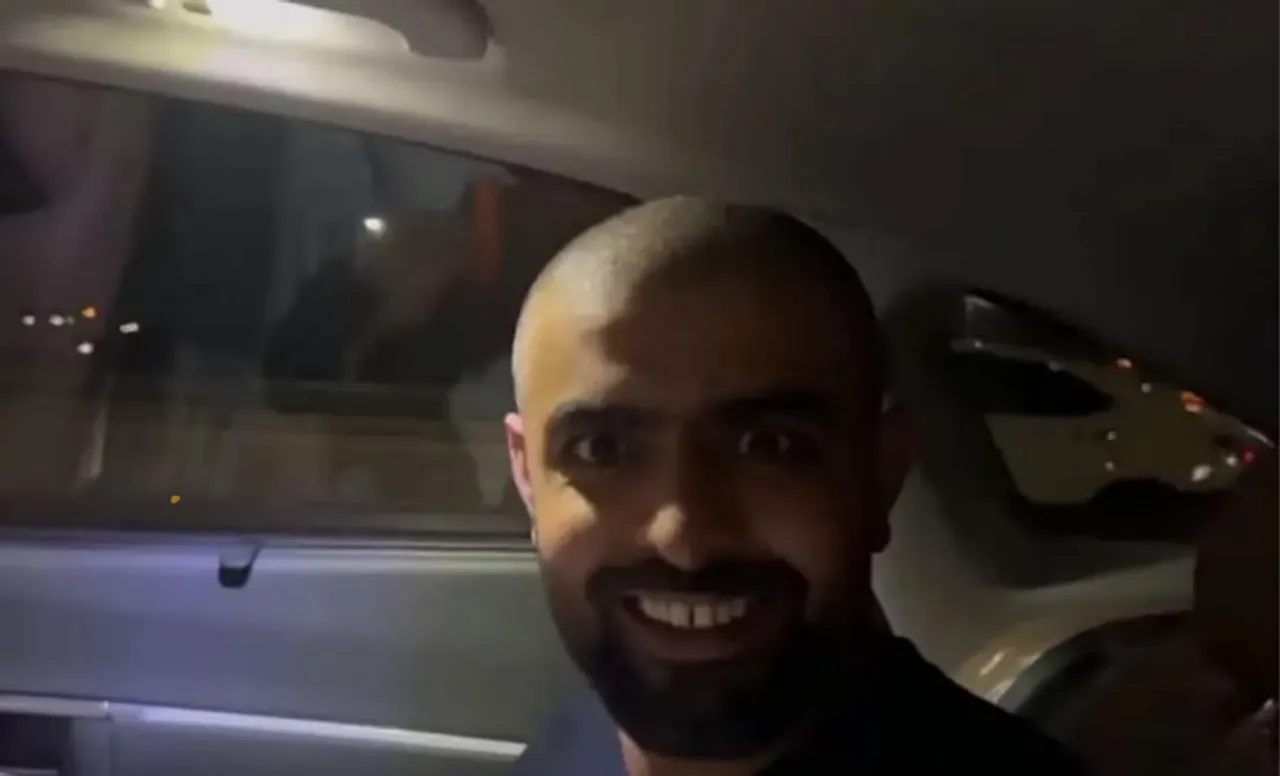 'Naya meme template mil gaya' - Fans react as Babar Azam shaves head ...