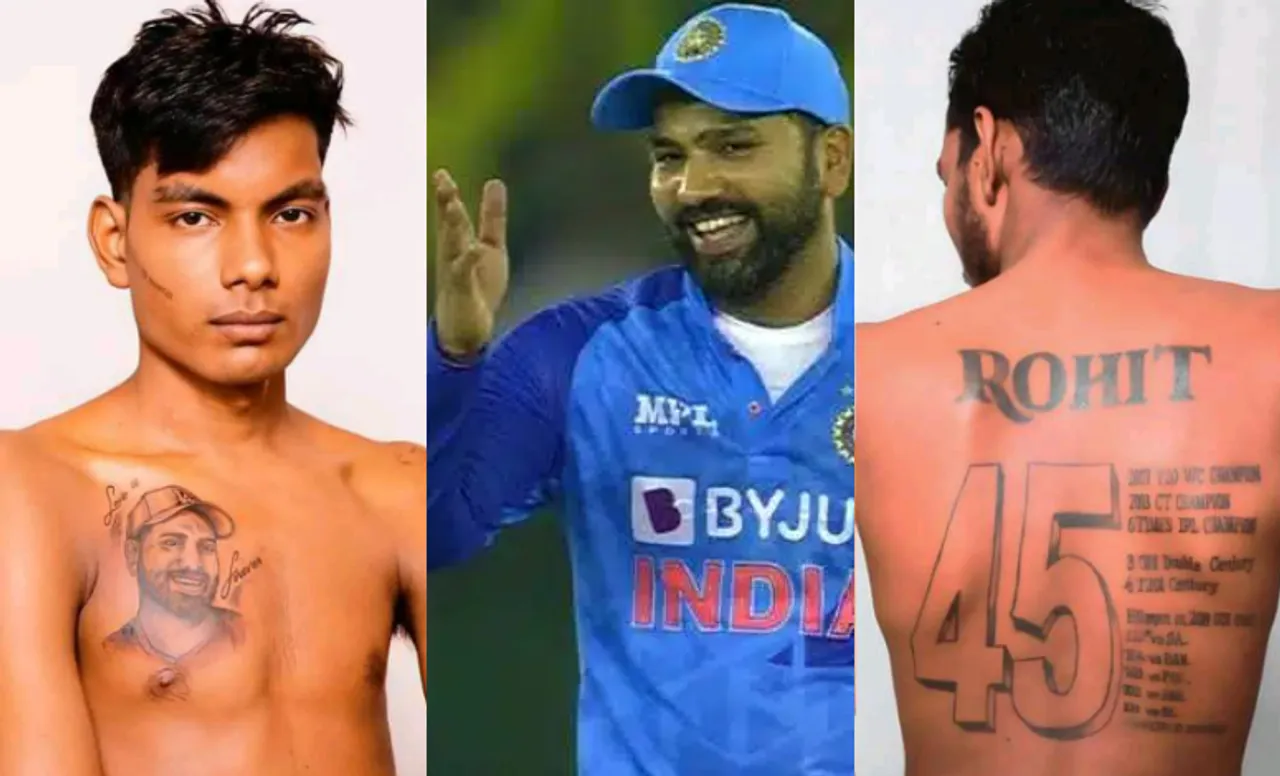 ‘Waste of his body’ - Twitter reacts to viral image of fan with Tattoos ...