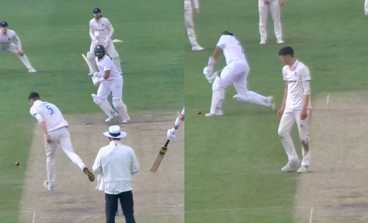 'Aise cheating hoga na toh mai nahi khelunga' - Fans react as Azhar Ali smashes dead ball ...