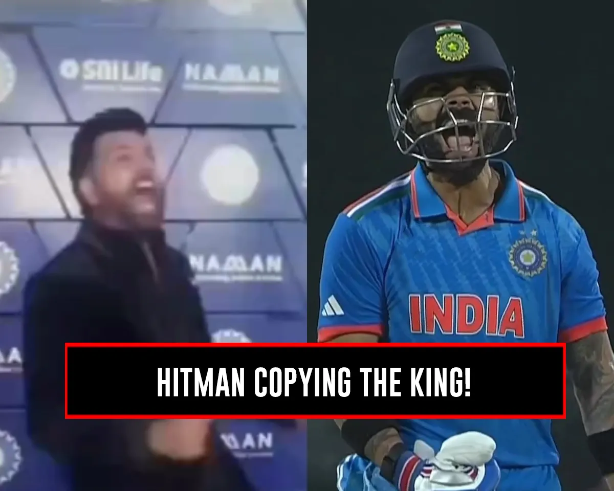 WATCH: Video of Rohit Sharma imitating Virat Kohli during Naman Awards 2024 goes viral on social ...