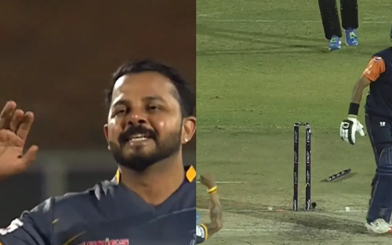 WATCH: S Sreesanth's final over brilliance pushes Harare Hurricanes vs ...