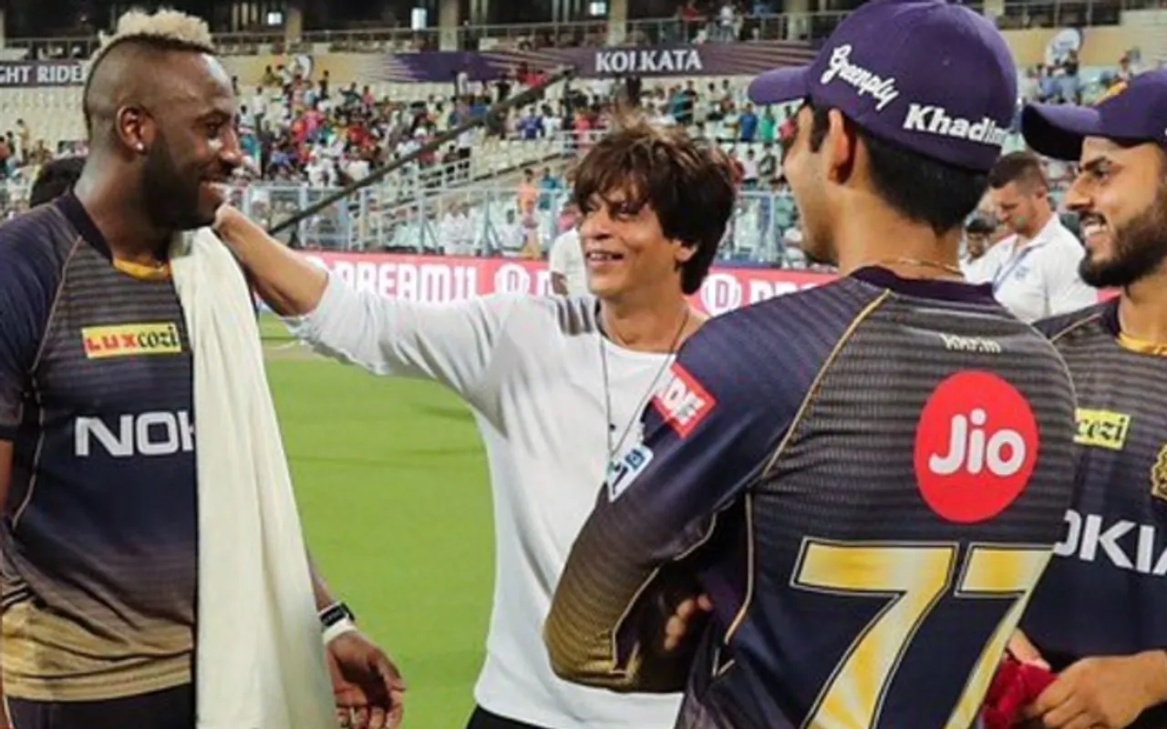WATCH: Andre Russell's special message for Shah Rukh Khan after ...