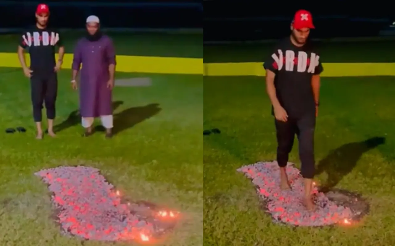 'Bhai ye kesa training hai' - Fans react to viral video of Bangladesh’s Mohammad Naim walking on ...