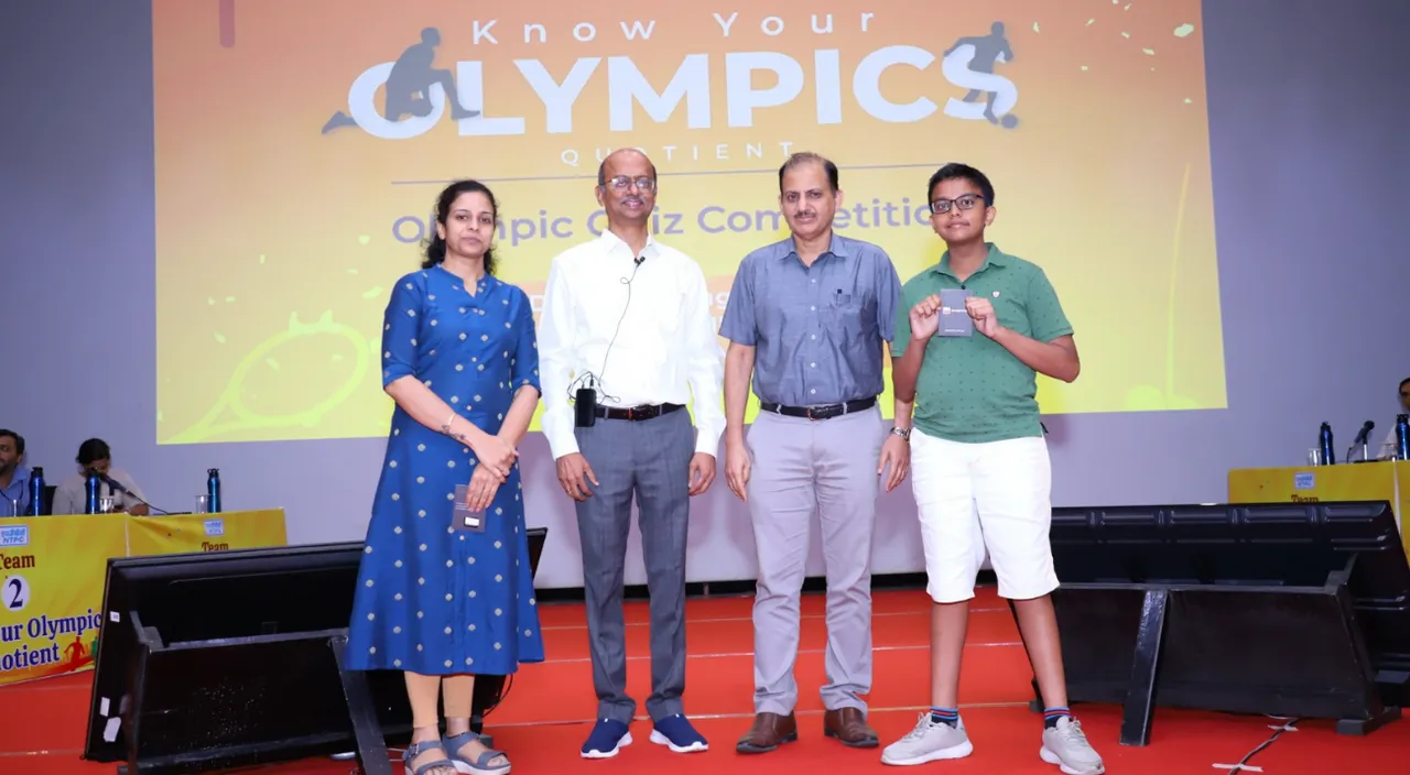 NTPC Organizes Olympic Quiz at Power Management Institute
