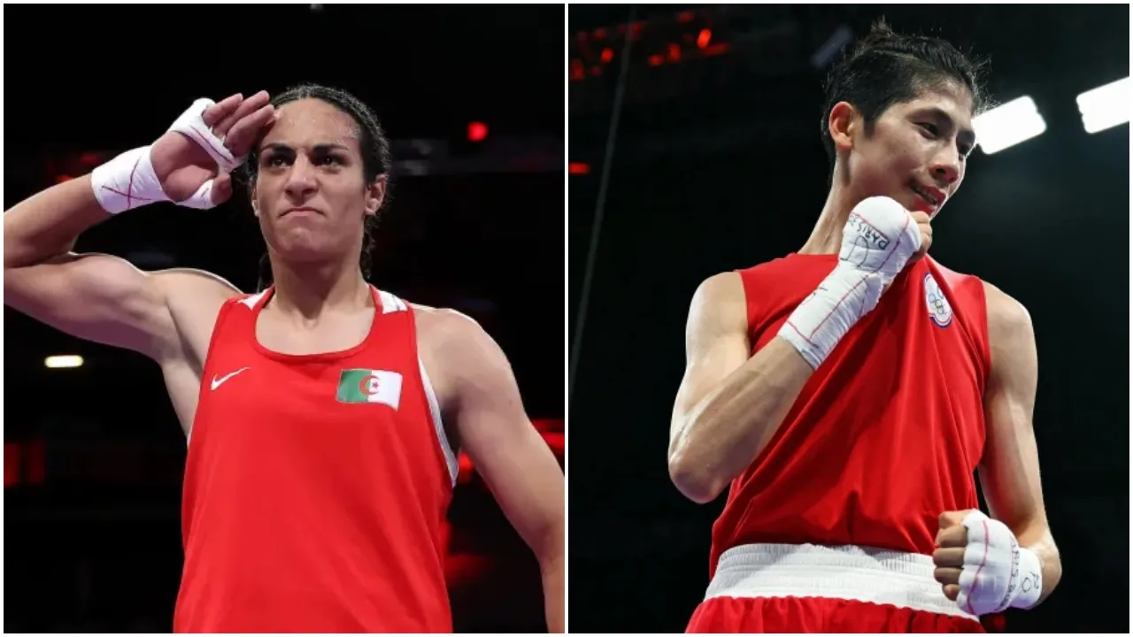 Boxers Iman Khelif and Lin Yu-ting are closer to winning a medal than ...