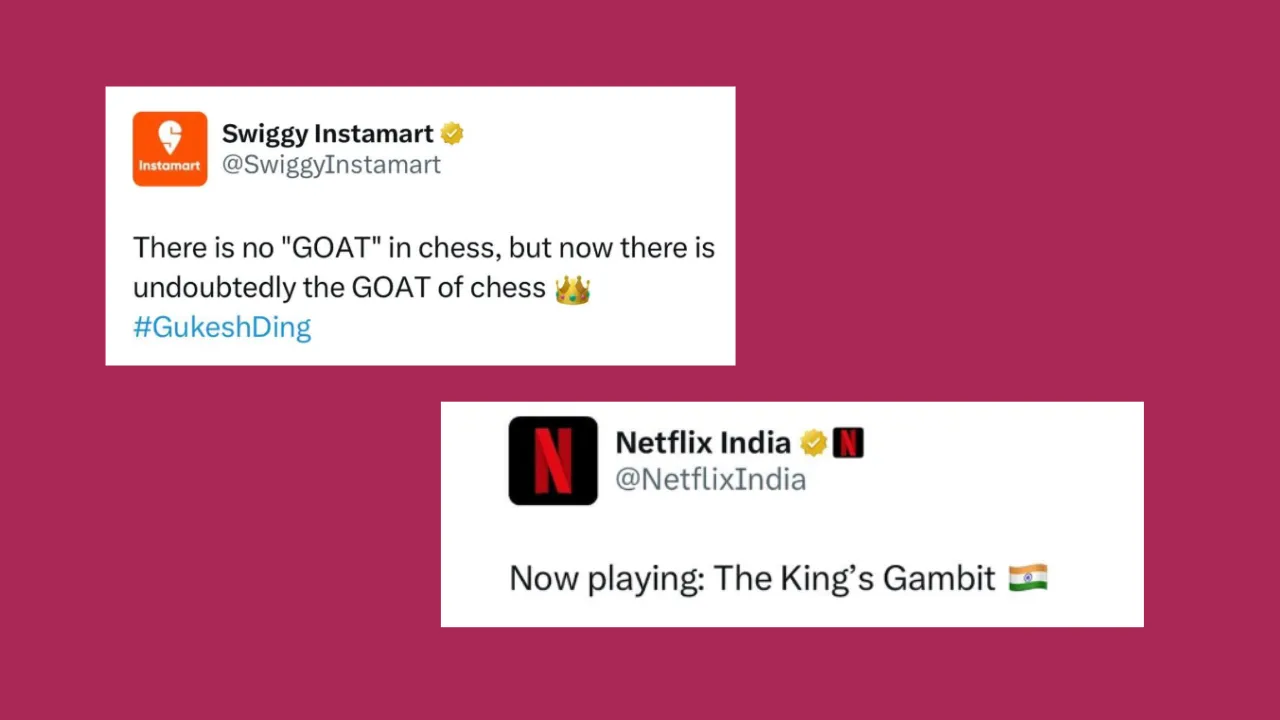 Brands celebrate Gukesh D’s historic win at World Chess Championship ...