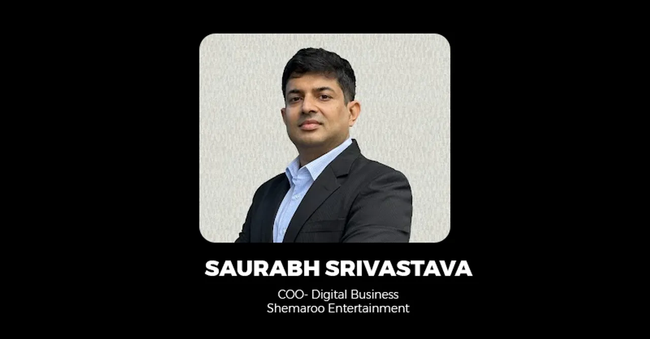 Shemaroo Entertainment Appoints Saurabh Srivastava As Coo Digital Business 