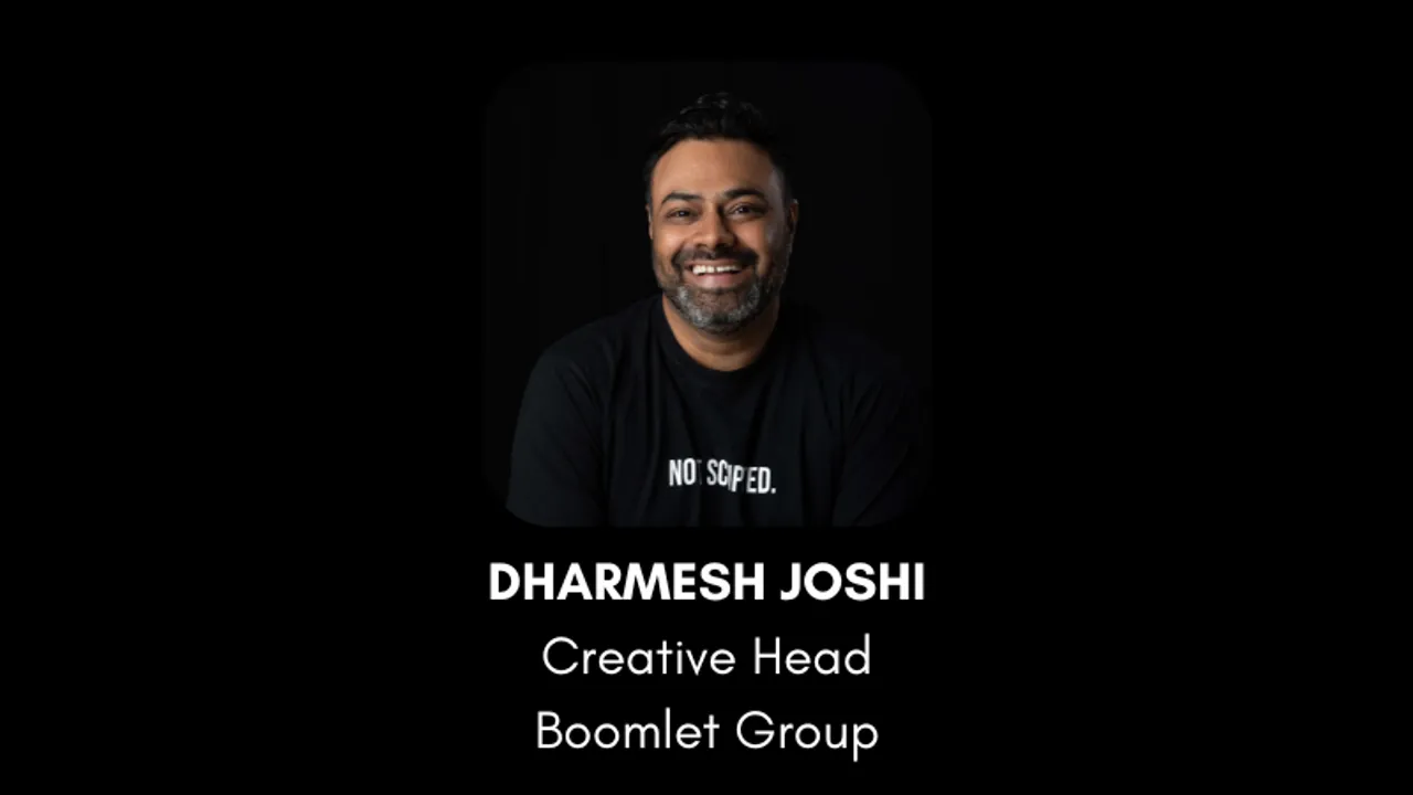 Boomlet Group appoints Dharmesh Joshi as Creative Head