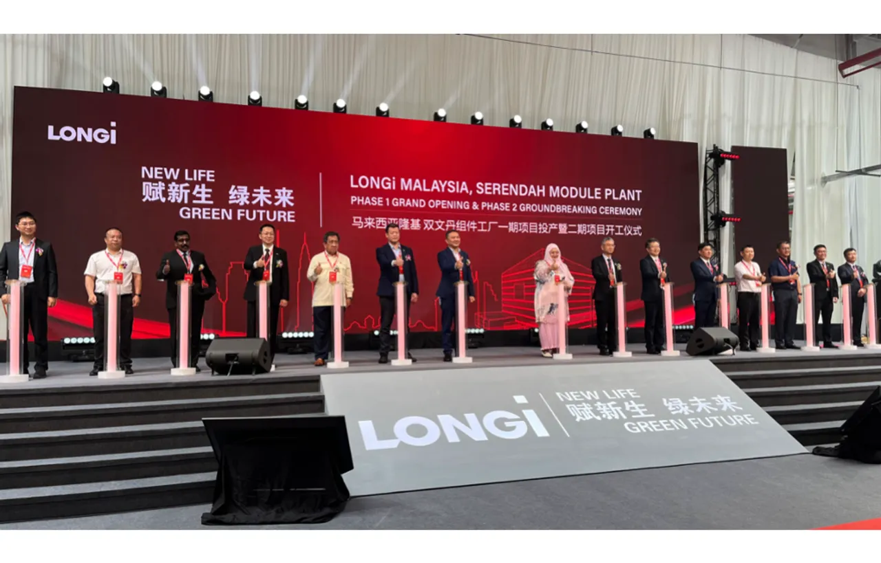 LONGi's Serendah module fab begins operations in Malaysia