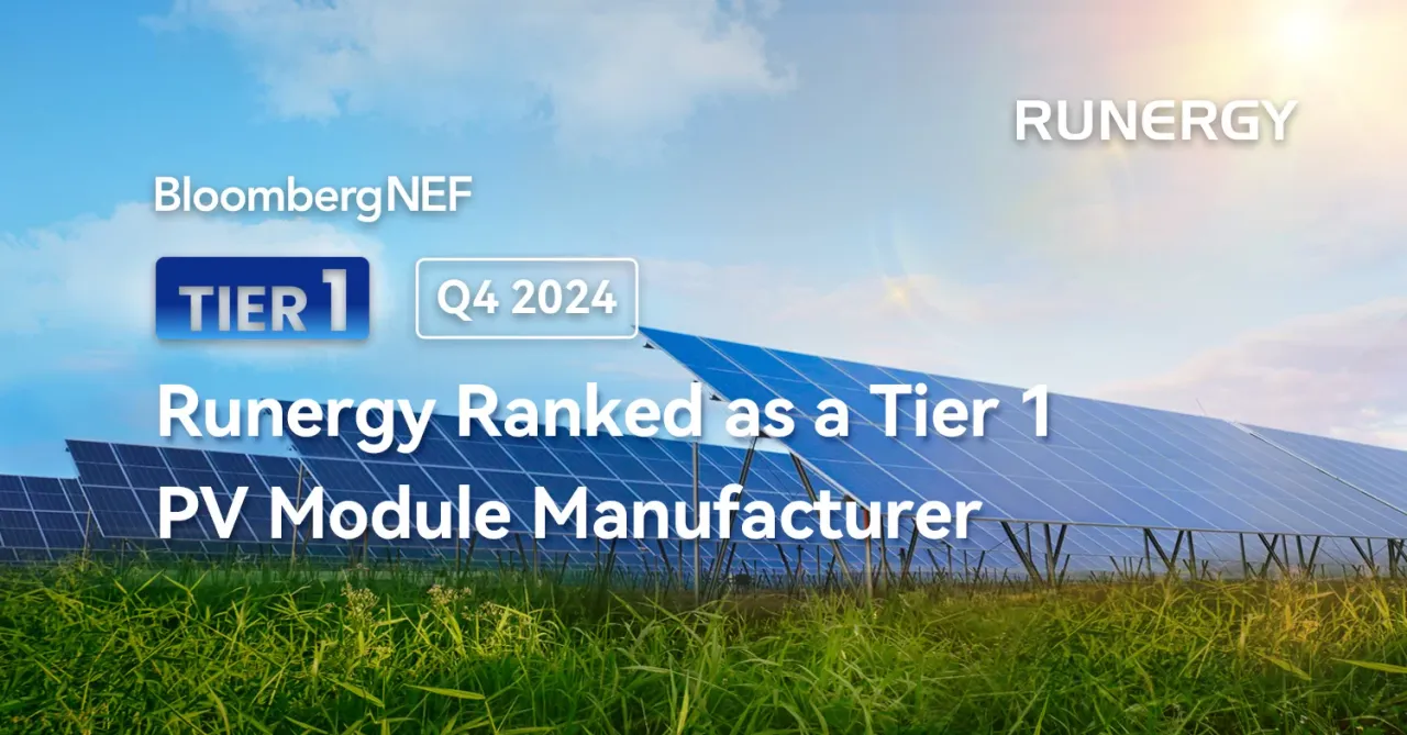 Runergy secures BloombergNEF Tier 1 ranking for Q4 2024