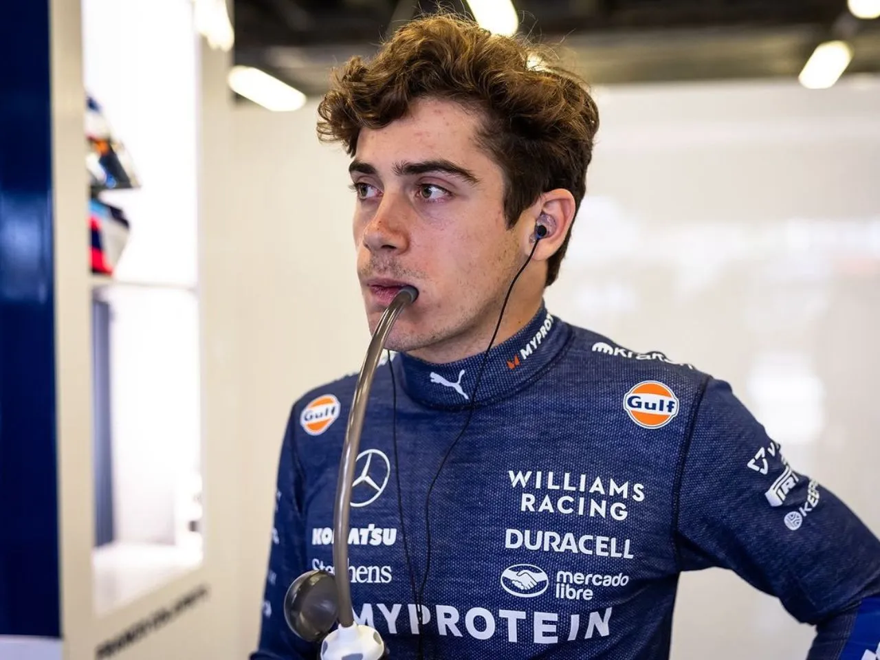 WATCH: William's rookie Franco Colapinto spins off-track before ...