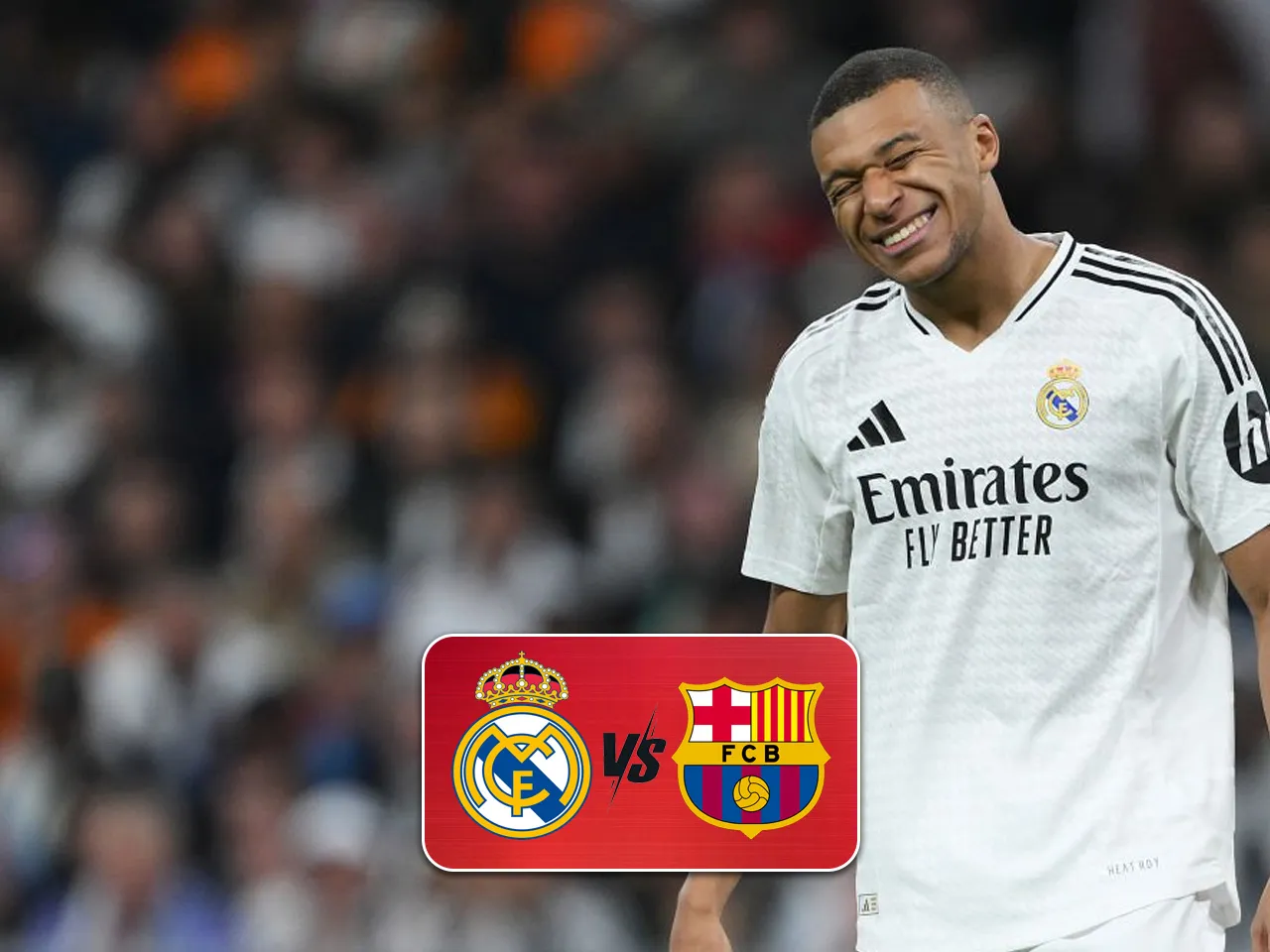 Galactos signing Kylian Mbappe 'rains offsides' in his first El-Classico