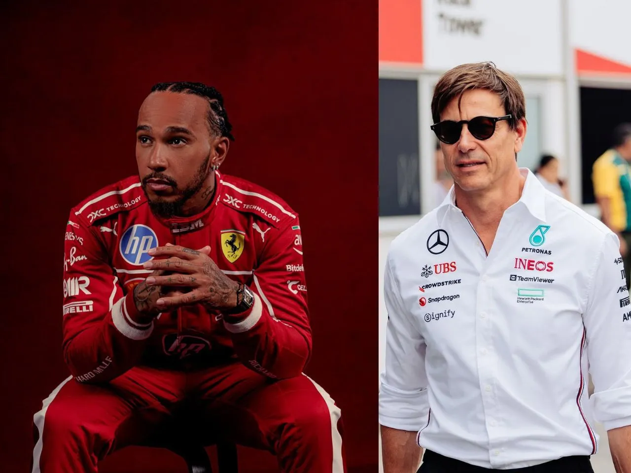 WATCH: Toto Wolff says seeing Hamilton in Ferrari suit ‘Feels Like a Divorce’