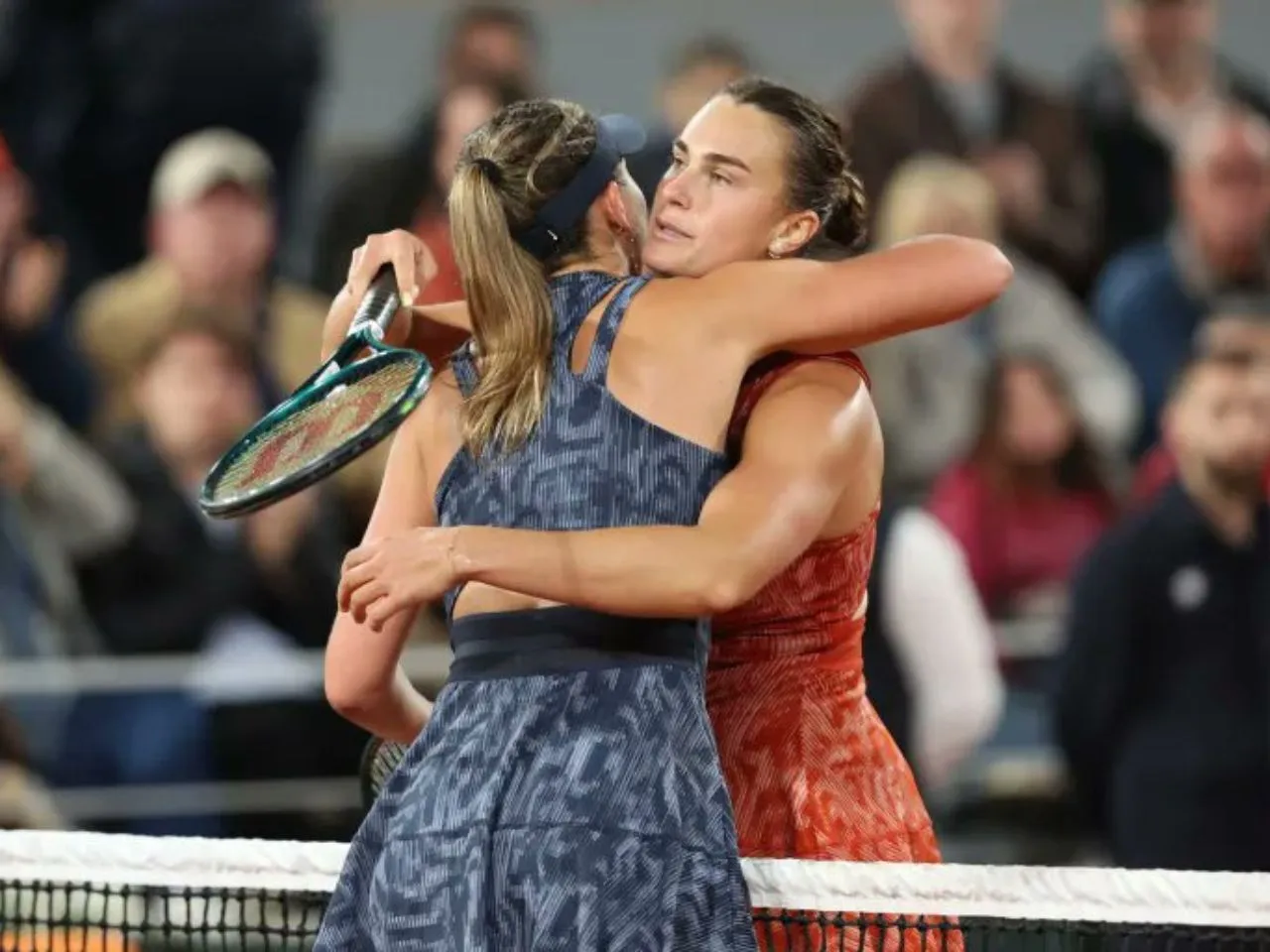 WATCH: Paula Badosa shares a light-hearted moment with Aryna Sabalenka ...