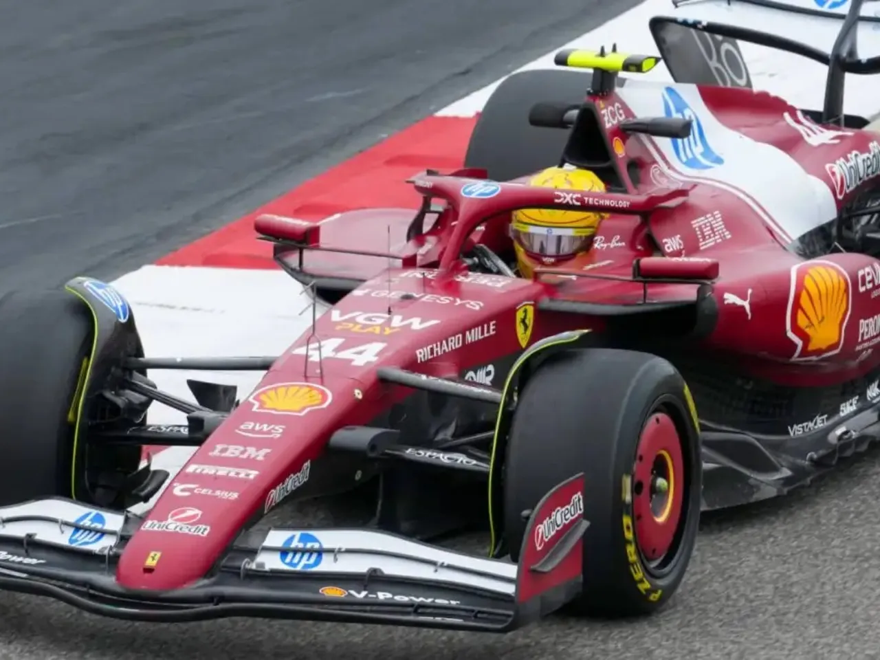 WATCH: Lewis Hamilton sets the fastest lap of 2025 F1 pre-season testing