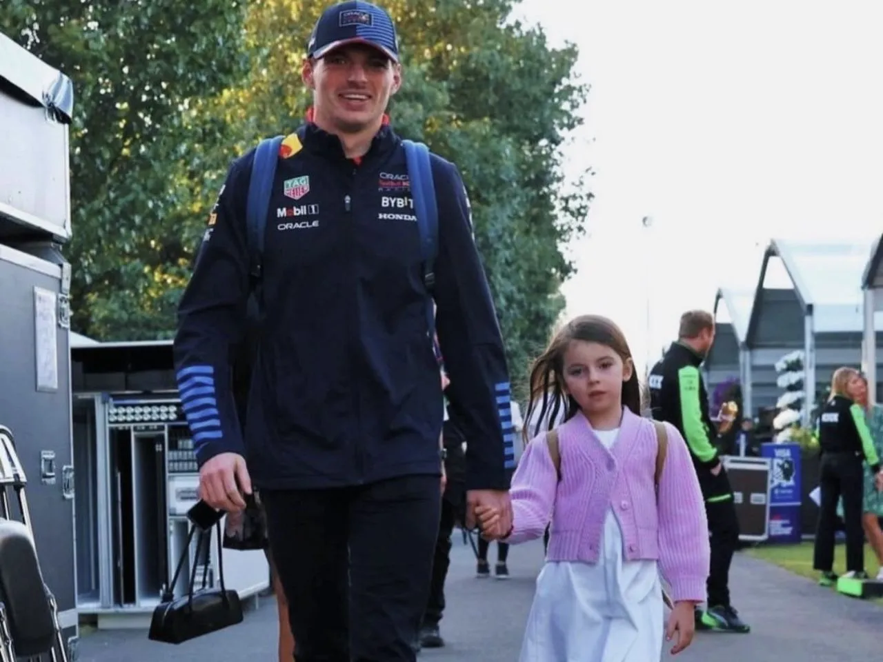 Max Verstappen shares a heartwarming fatherly bond with Penelope