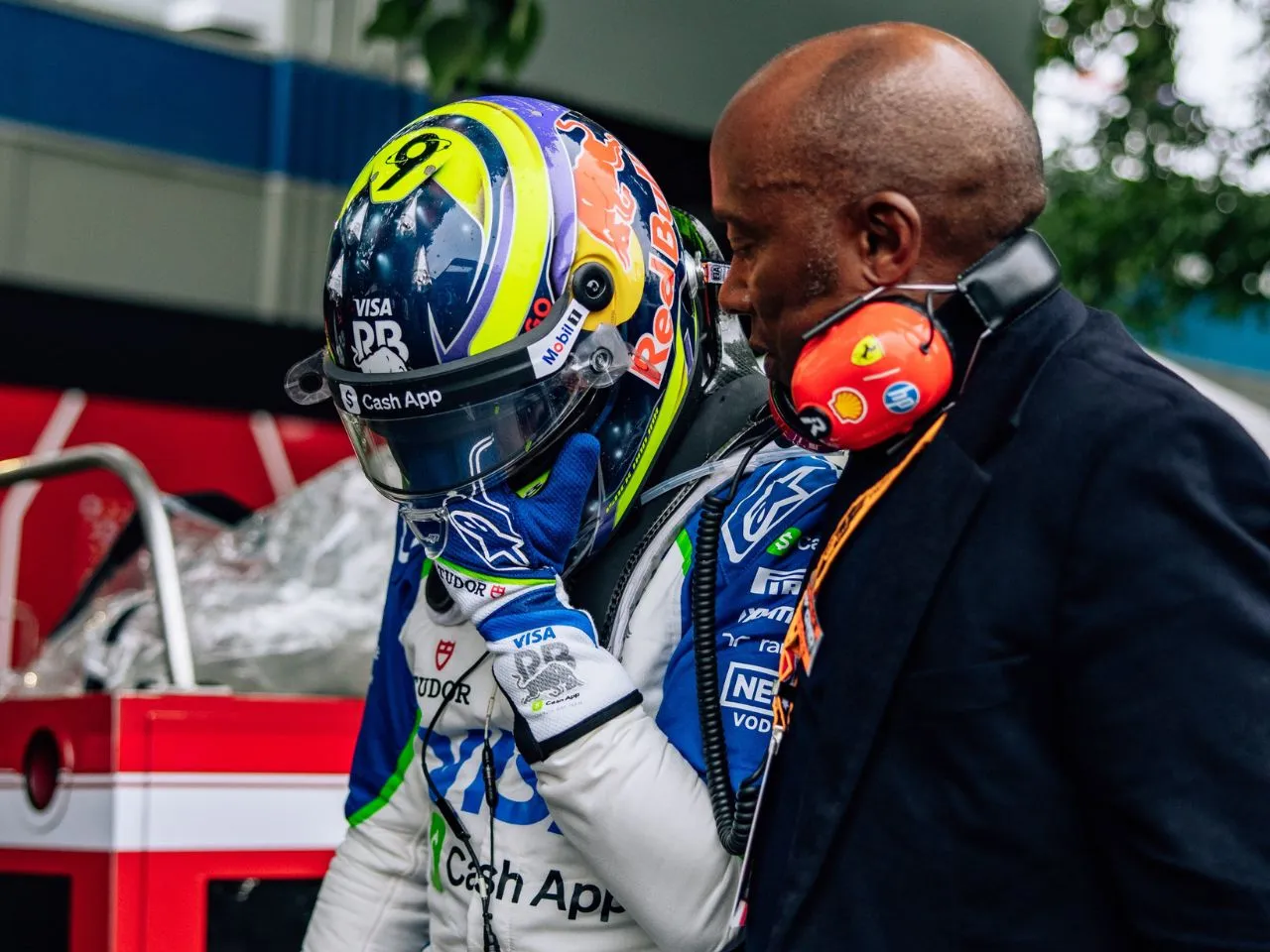 Anthony Hamilton says why he ran for Isack Hadjar after his crash