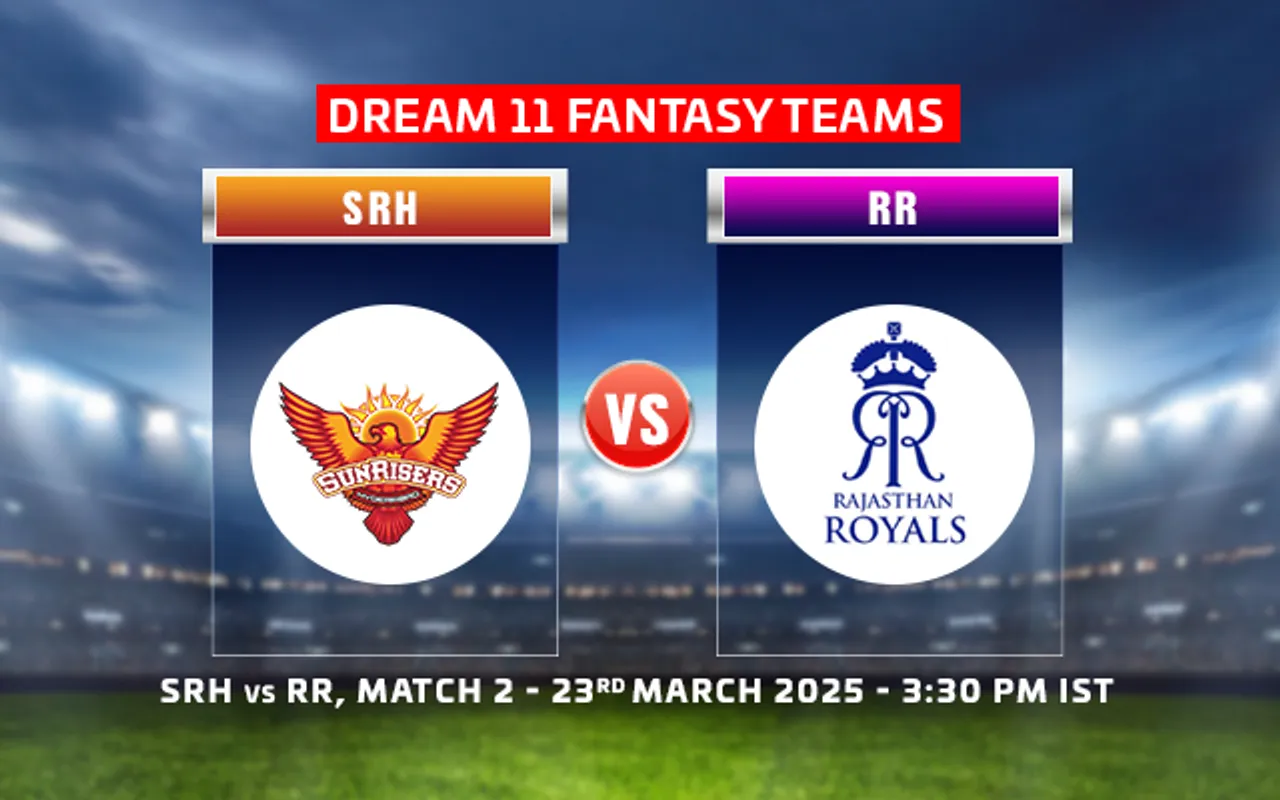 SRH vs RR Dream11 Prediction, Playing 11, IPL Fantasy Cricket Tips, Today Dream11 Team for IPL ...