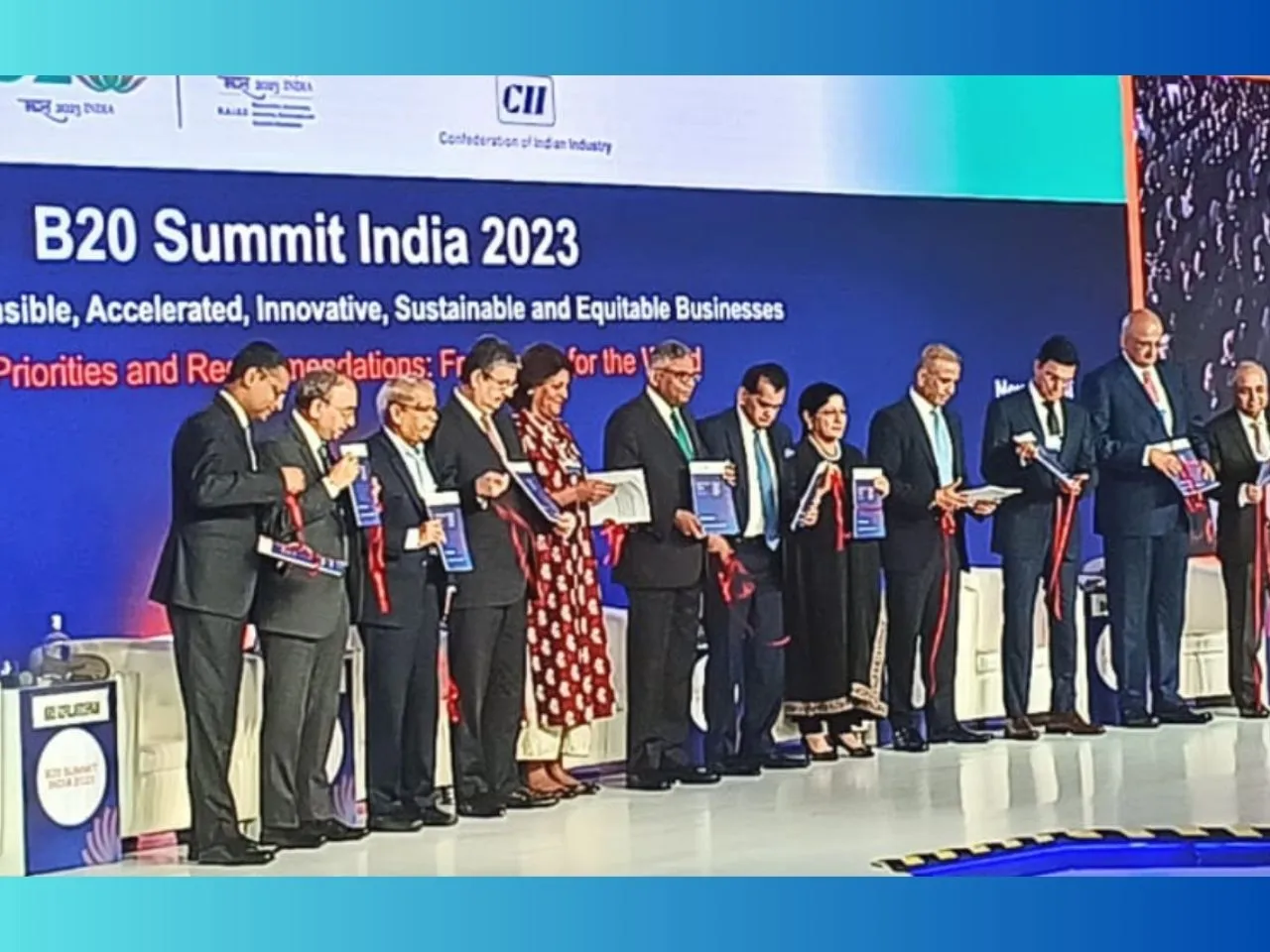 Shaping Tomorrow: B20 India Summit Envisions Business Future