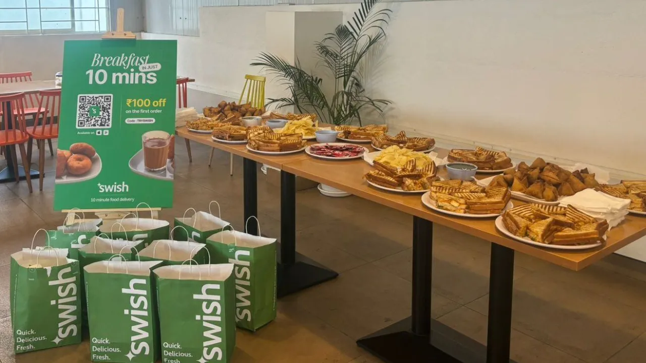 10-minute food-delivery Startup Swish Secures $2 Million