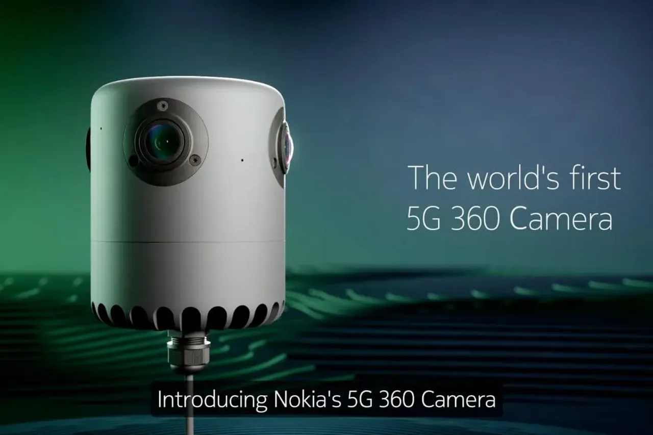 Nokia 5G 360 camera: AI and real-time monitoring for industries