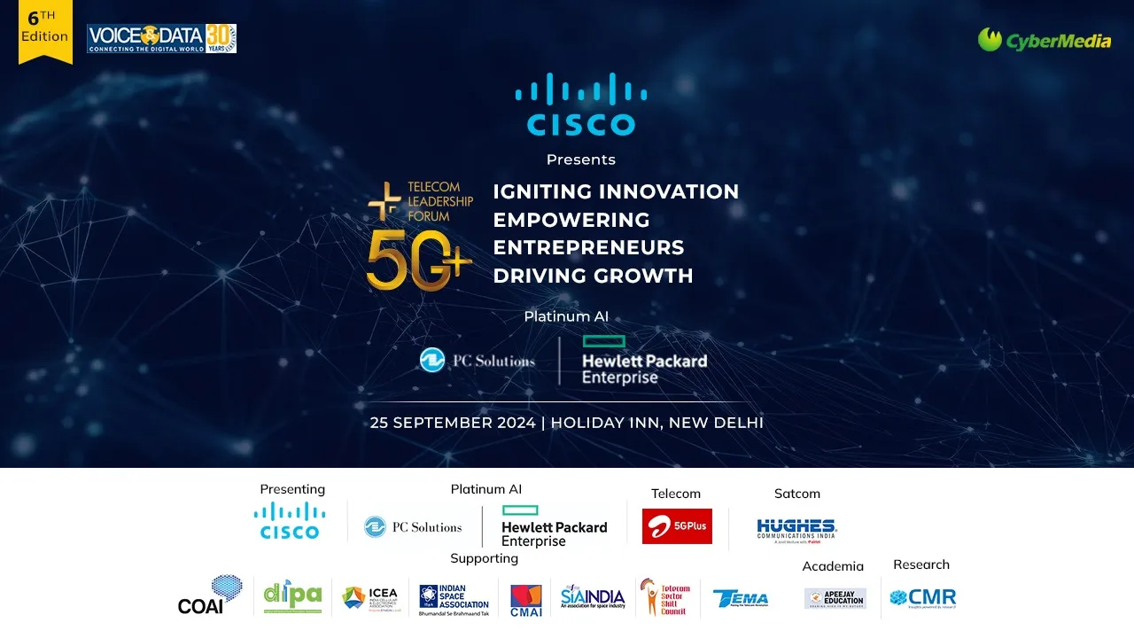 6th Voice&Data 5G+ Conference to shape India's telecom future