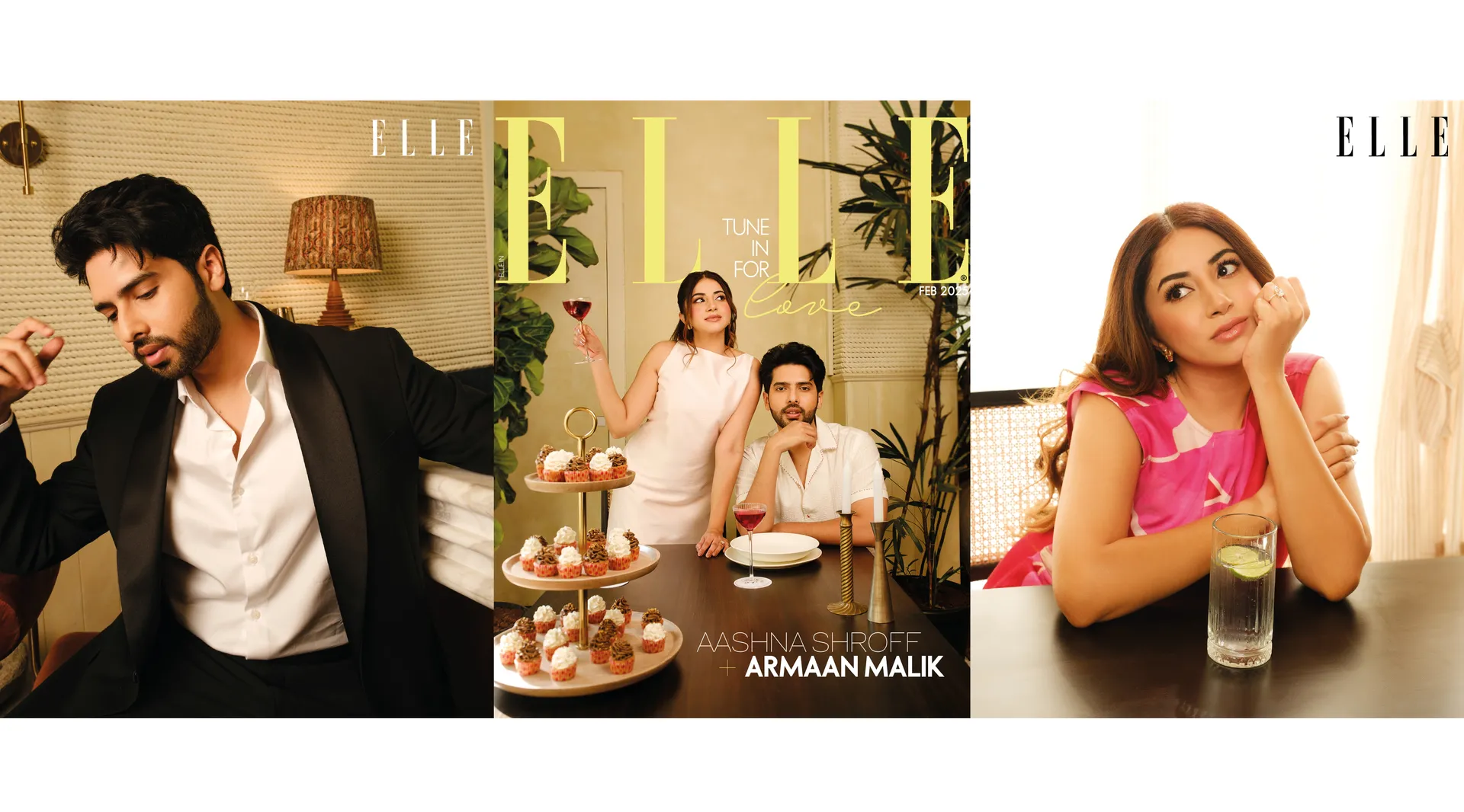 ELLE Digital Cover Stars: Aashna Shroff And Armaan Malik Are The ...