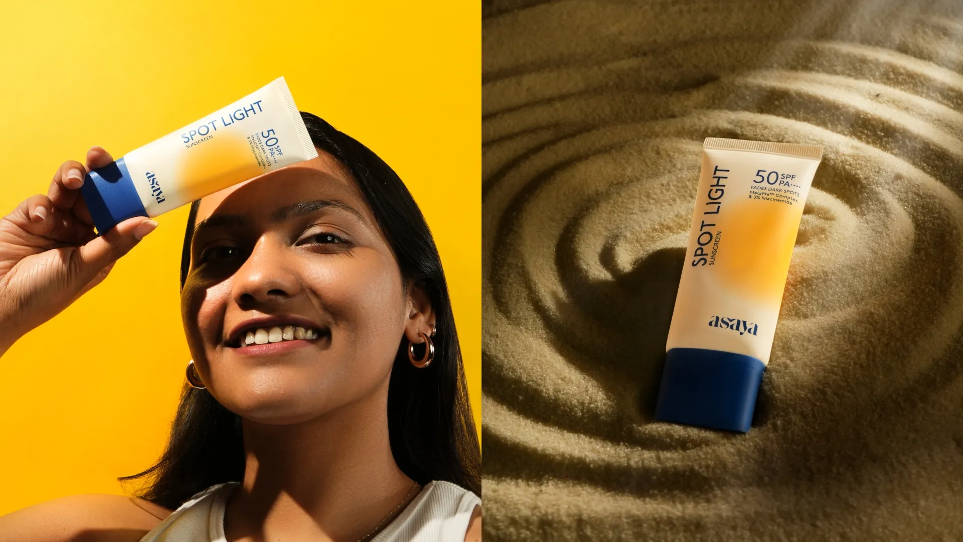 ELLE Exclusive: I Tested Asaya’s Spot Light Sunscreen—Can It Really ...